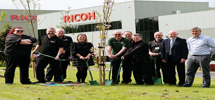 RPL Supports Queen’s Green Canopy Scheme | Ricoh UK Products Limited